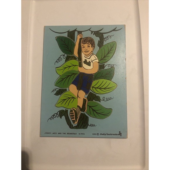 Judy/Instructo | Toys | Vintage 98 Judy Instructo 14 Piece Wooden ...